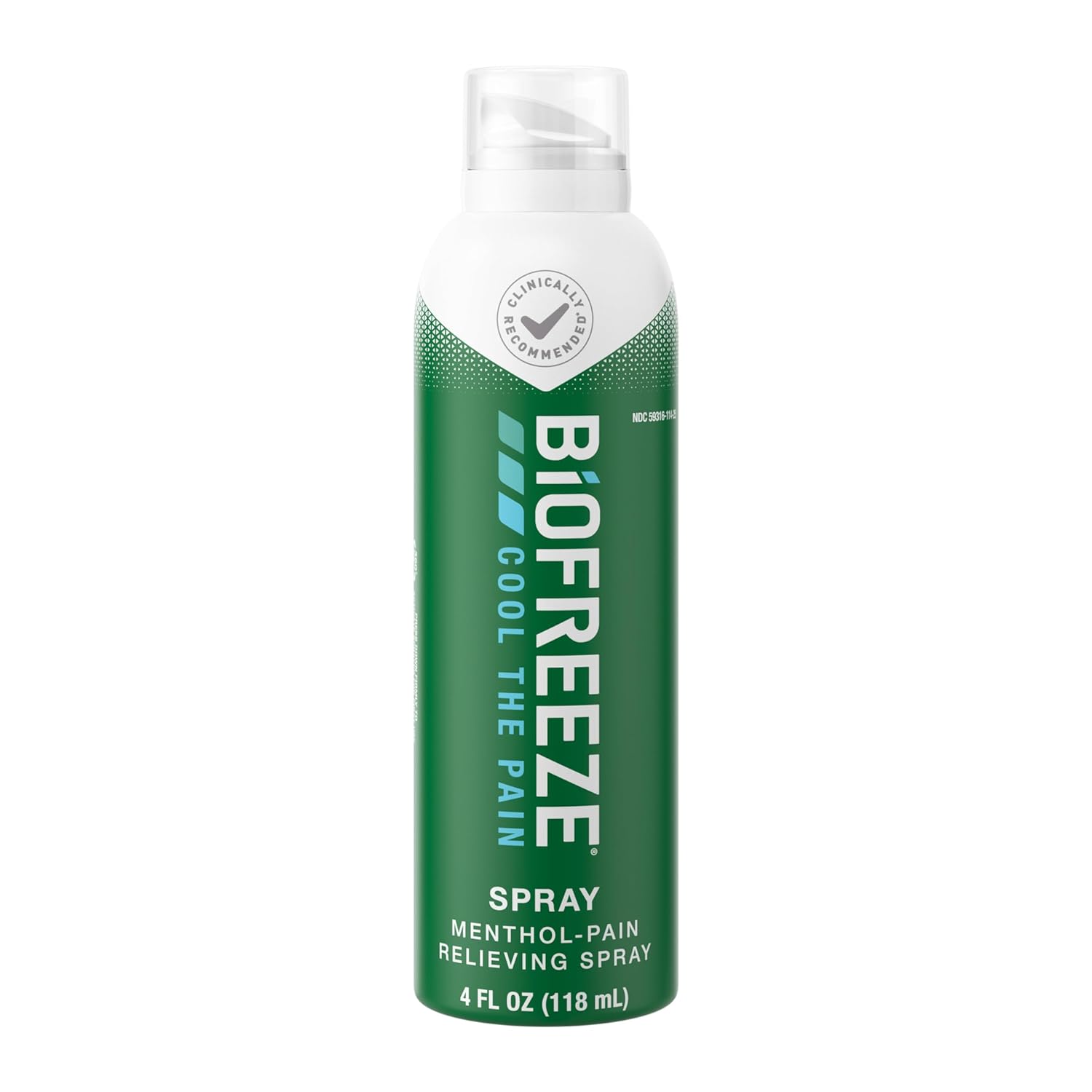 Biofreeze Menthol Spray 4 FL OZ Colorless Aerosol Spray – runningbrina